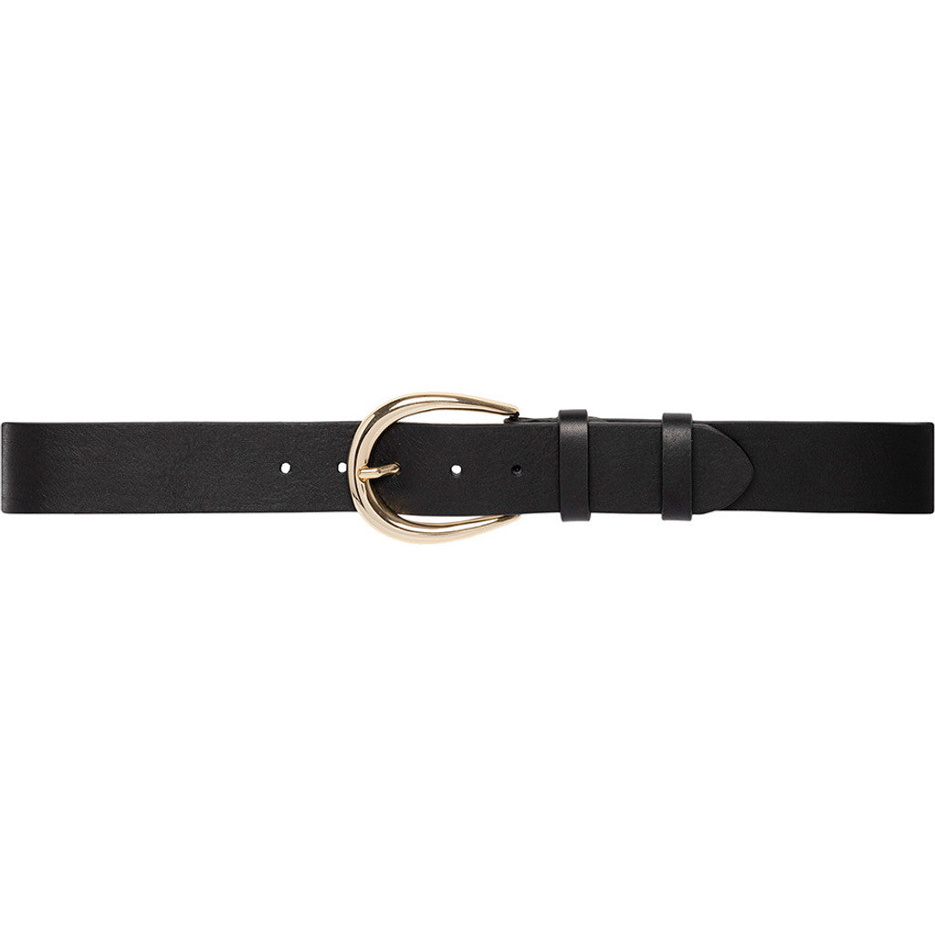 Classy belt in soft leather / 15864 - Black (Nero) – DEPECHE