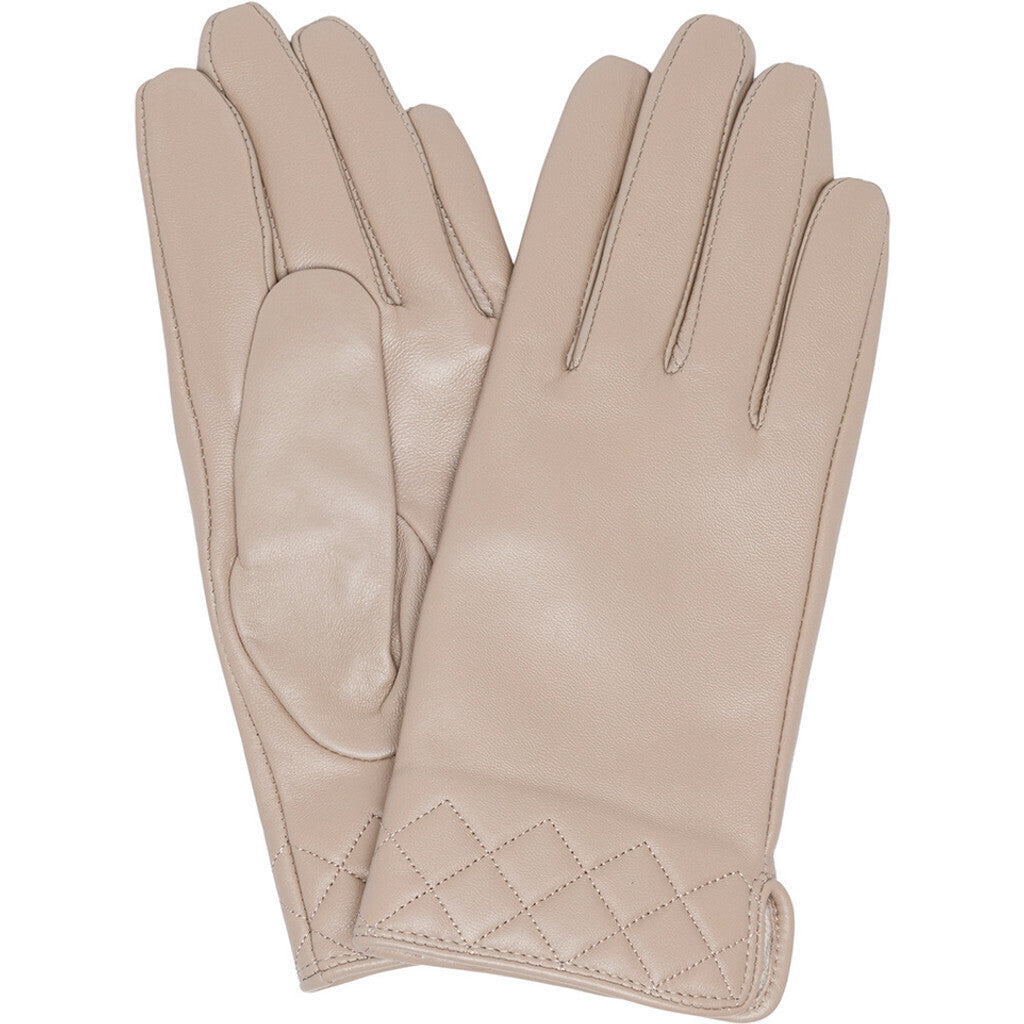 Gloves with padding / 15210 - Latte – DEPECHE